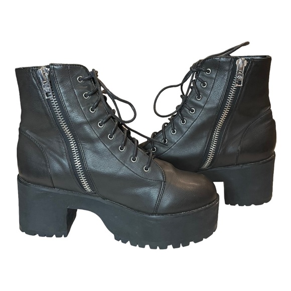 Current Mood | Shoes | Current Mood Platform Combat Boots | Poshmark